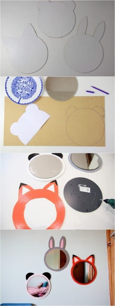 24 Beautiful DIY's To Decorate A Wall Mirror - Ritely